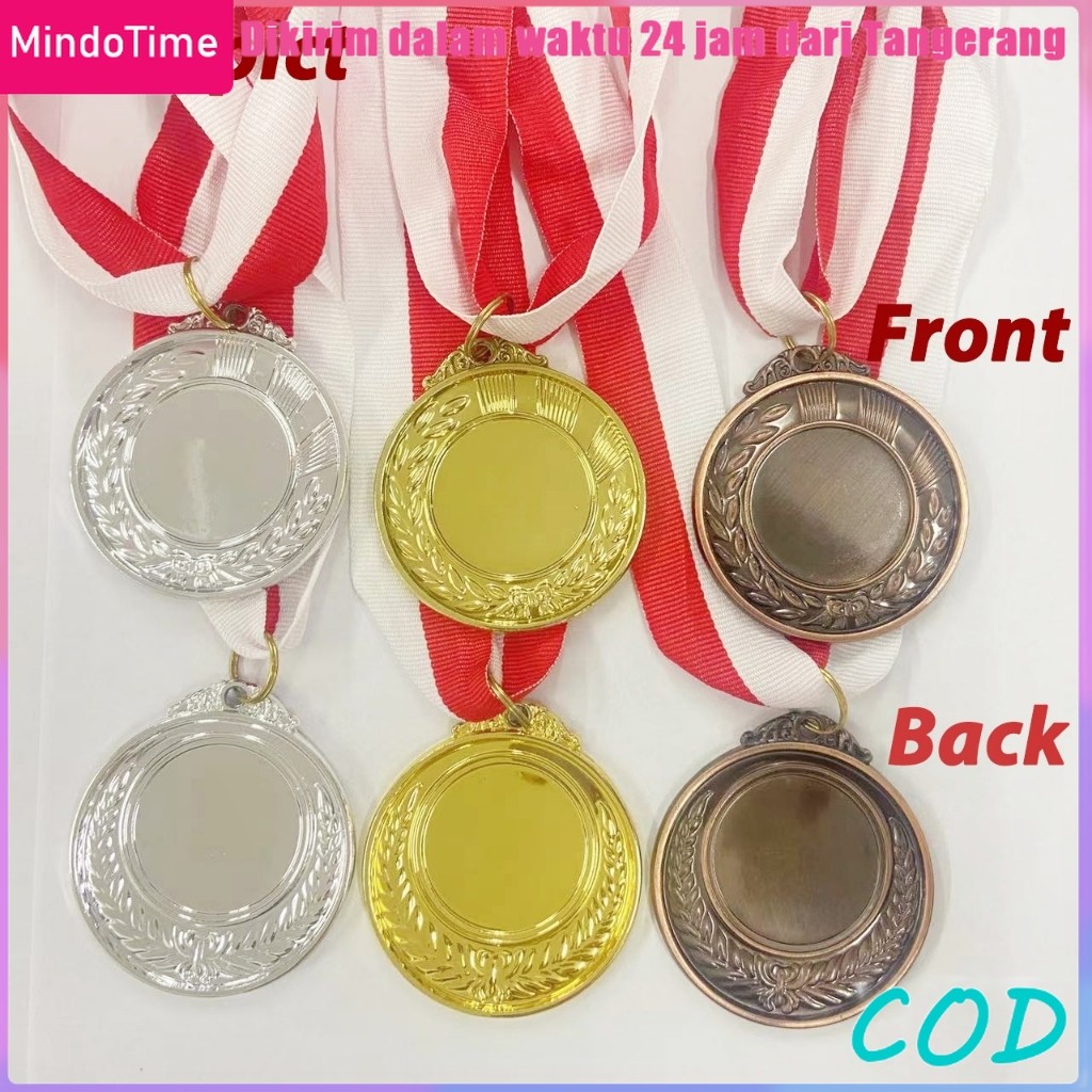 Jual Medali Warna Emas Perak Perunggu Kejuaraan Medali /Bahan Logam ...