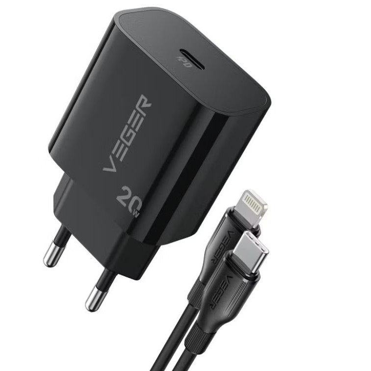 Jual VEGER CHARGER PD 20W IP/IPH 13 13 PRO 13 PRO MAX FAST CHARGING ...