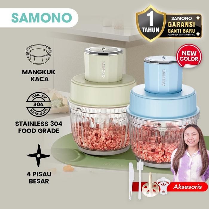 Jual (ISCHA SARGITA EXCLUSIVE) SAMONO 2.5 Liter Food Chopper ...