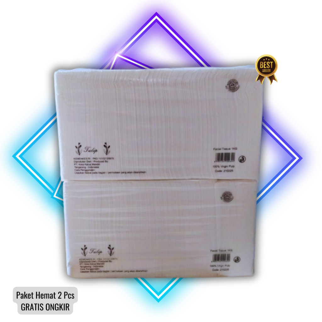 Jual GT65R PAKET 2 Tissue Tulip 1 kg Tisu Kiloan Tissu1000 gram ...