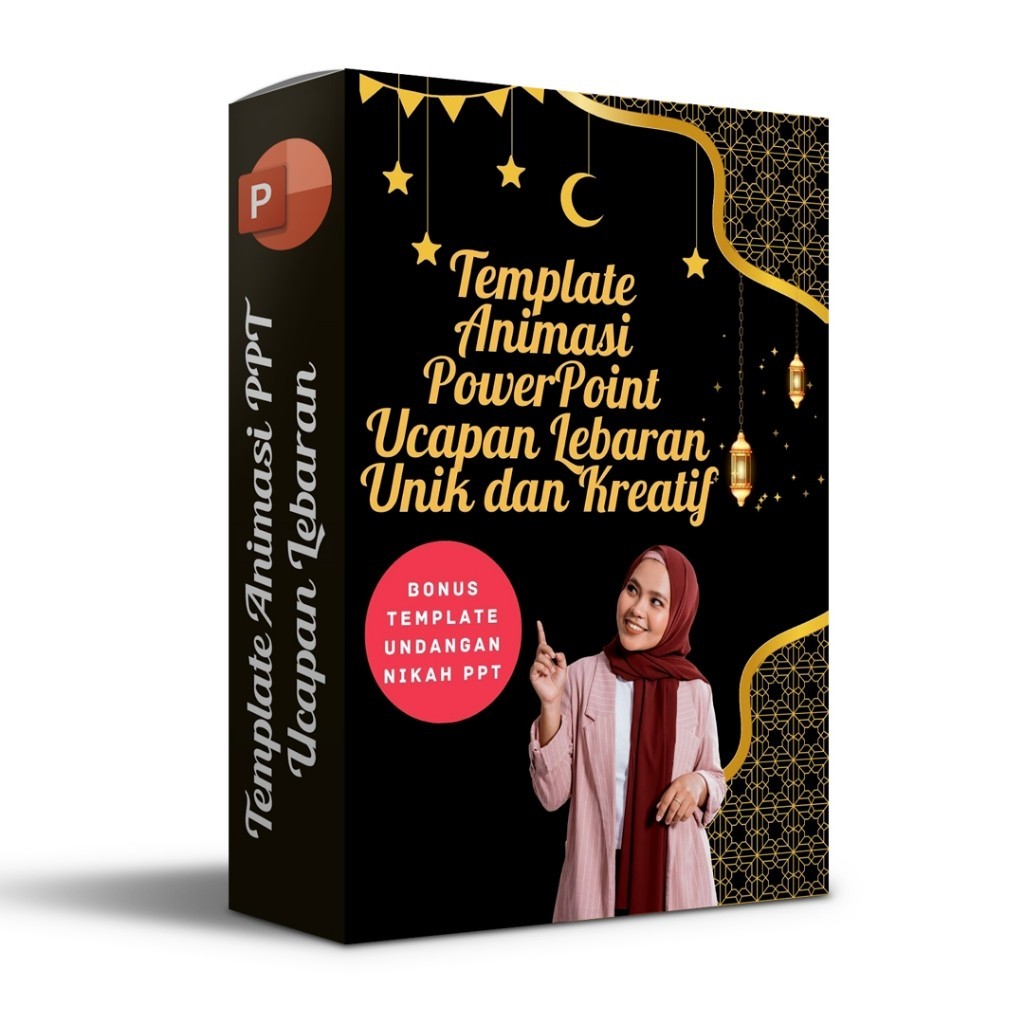 Jual 25 Template Animasi PowerPoint Ucapan Lebaran Unik dan Kreatif ...