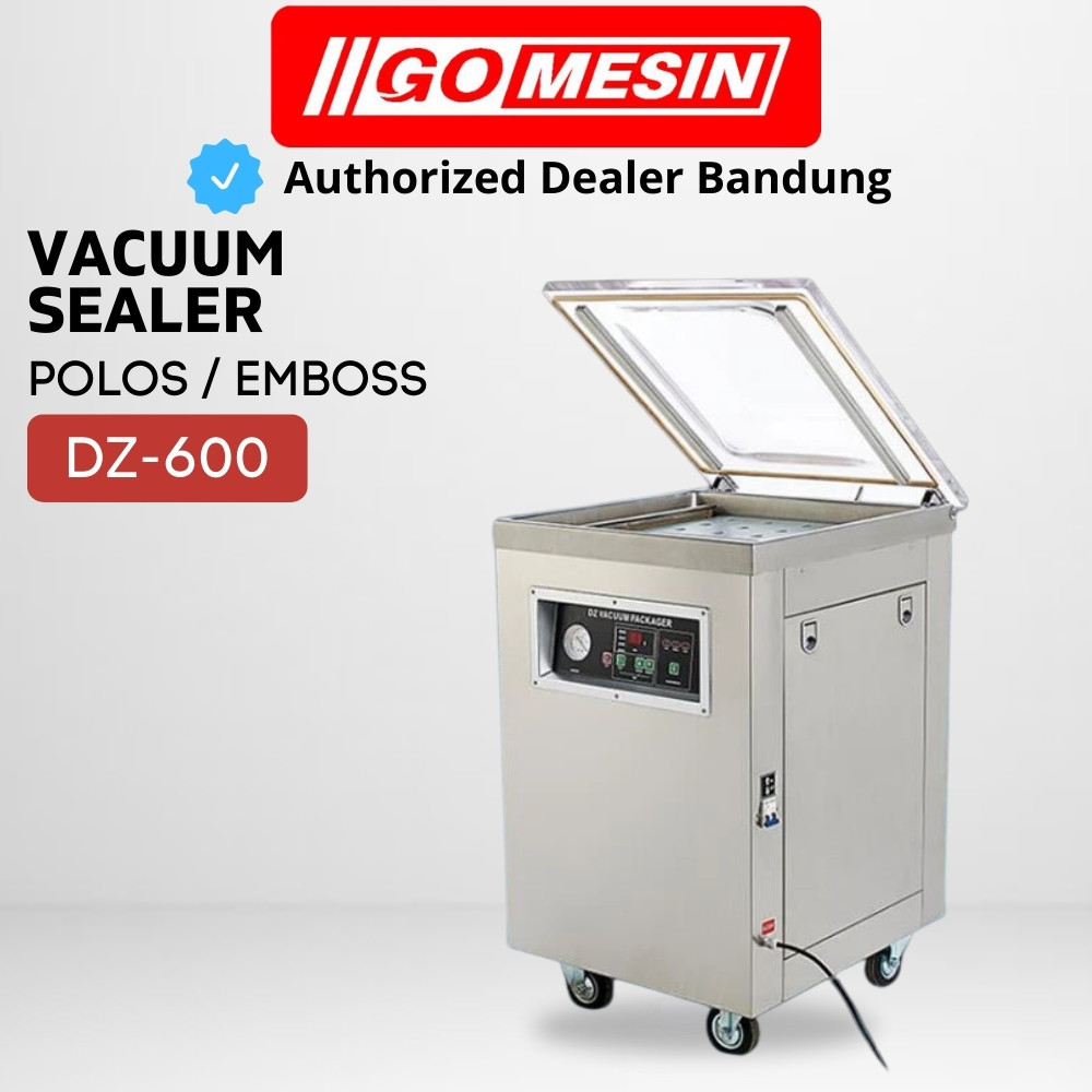 Jual Vacuum Sealer Gomesin DZ-600 Mesin Vakum Makanan Sedot Udara Hampa ...