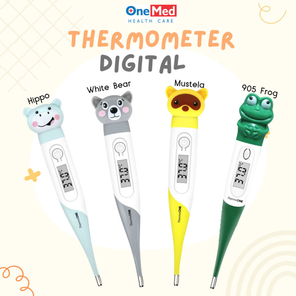 Jual Onemed Thermometer Digital Kid Karakter termometer anak Thermo One ...