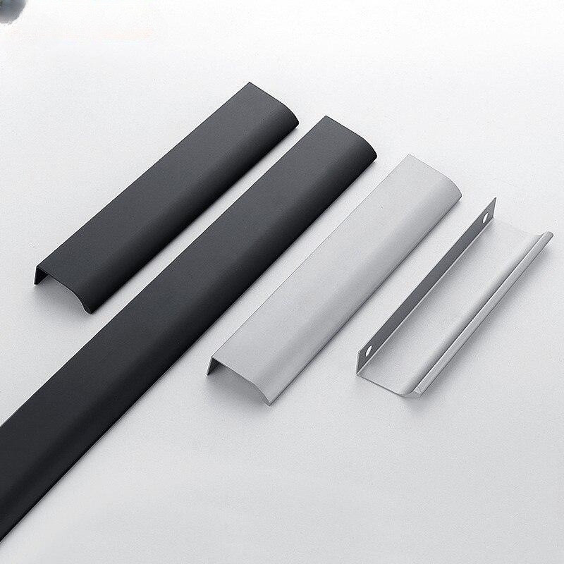 Jual Handle Tipis Drawer/Handle Emas Hitam/Kabinet Pintu Knob/Furniture ...