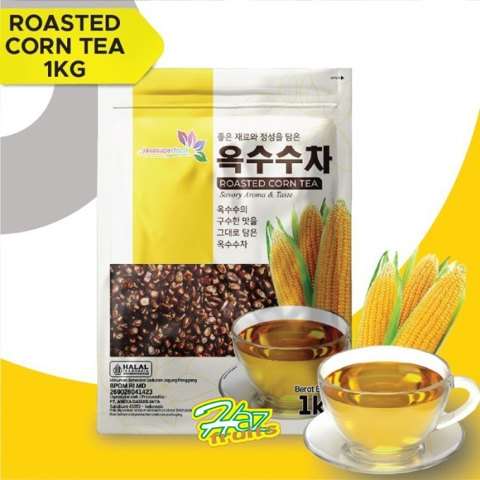 Jual Teh Biji Jagung Panggang Korea Utuh 1kg Lokal | Roasted Corn Seeds ...