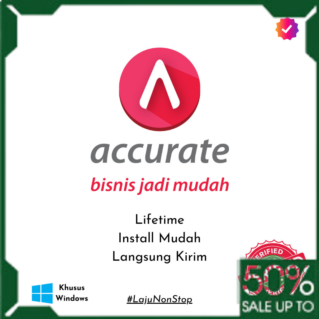 Jual Beli 2 Gratis 1 Aplikasi Accurate Accounting Enterprise 5 ...