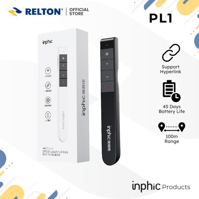 Jual Laser Pointer INPHIC + Wireless Presenter Pointer Presentasi PPT ...