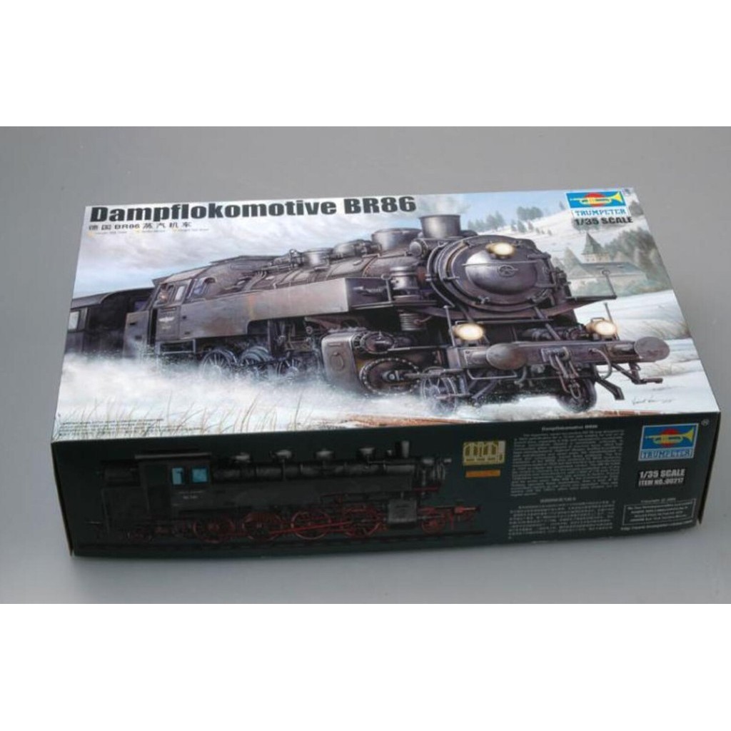 Jual Trumpeter 1/35 00217 German Dampflokomotive BR86 model kit ...