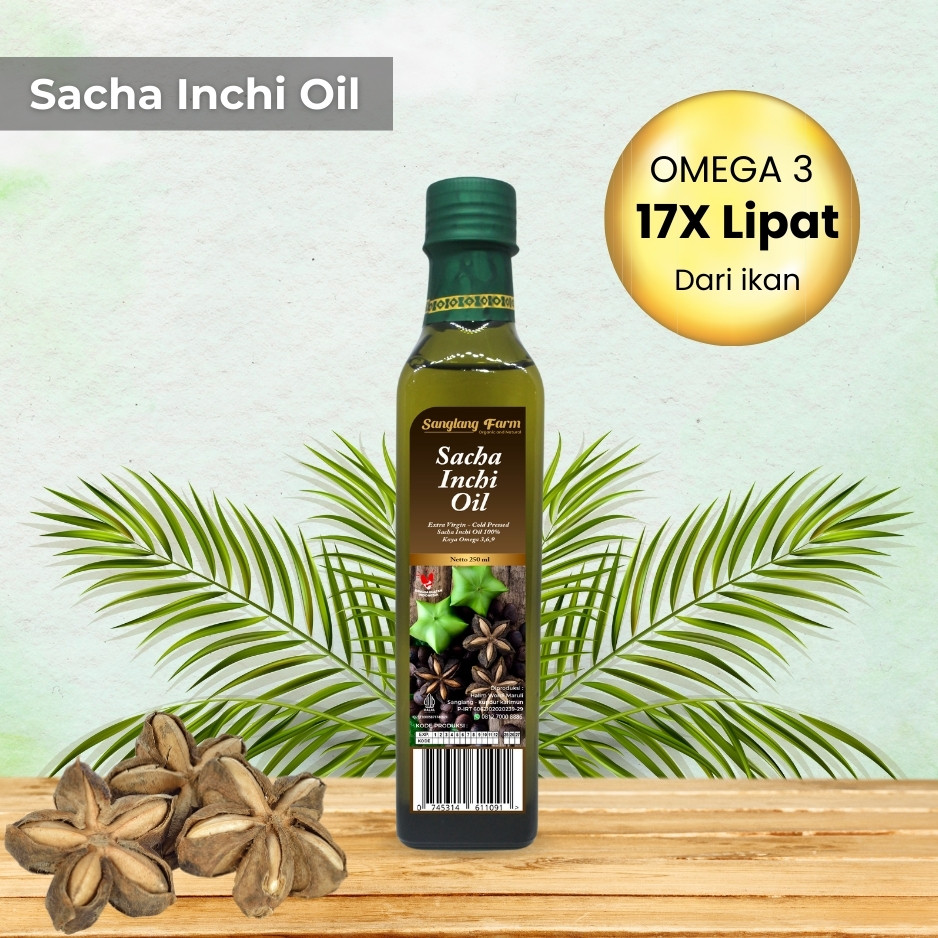 Jual Sachi Oil Sanglang Farm Super Food 100% Ekstrak Kacang Sacha Inchi ...