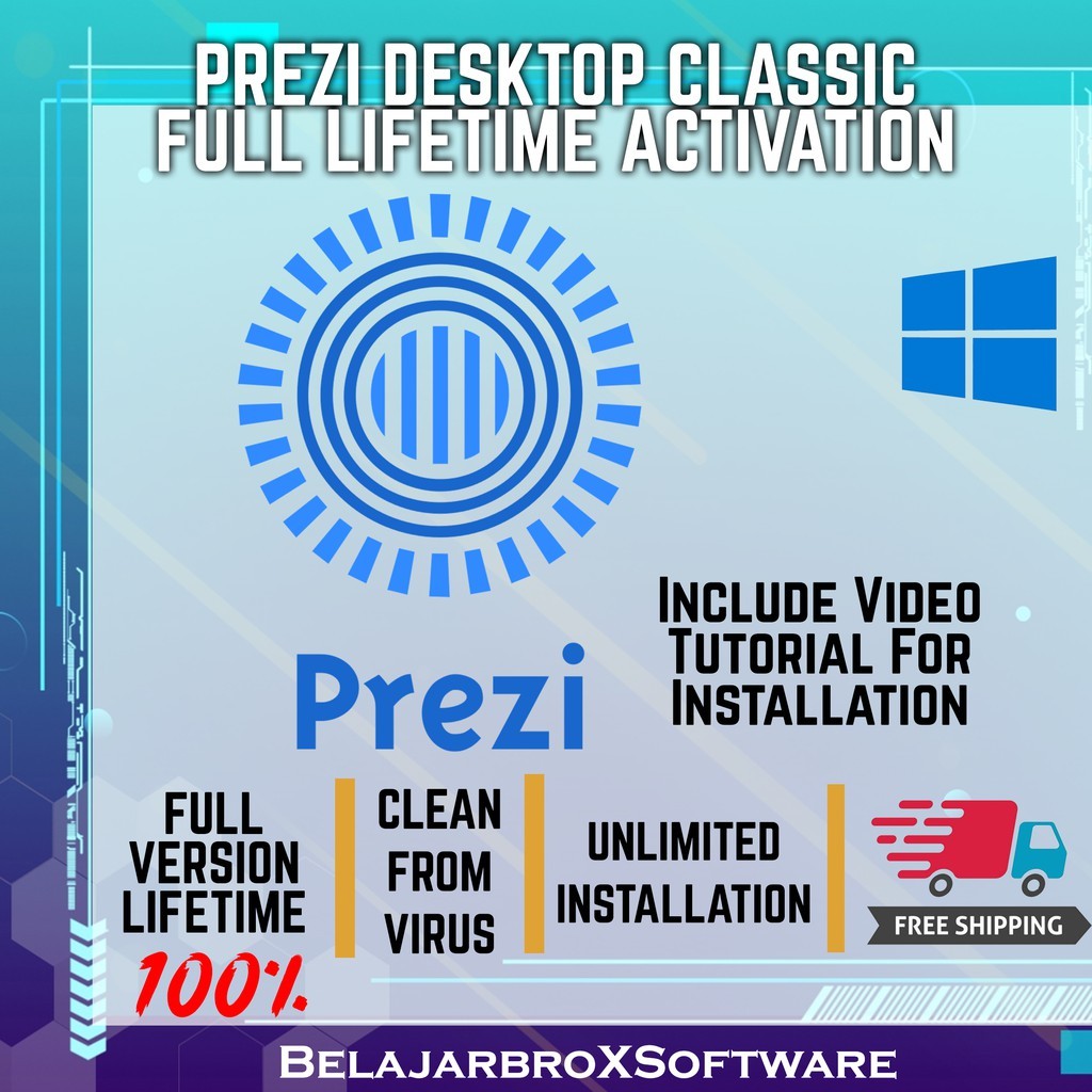 Jual HOT Prezi desktop Full Lifetime (Software) (Classic) | Shopee Indonesia