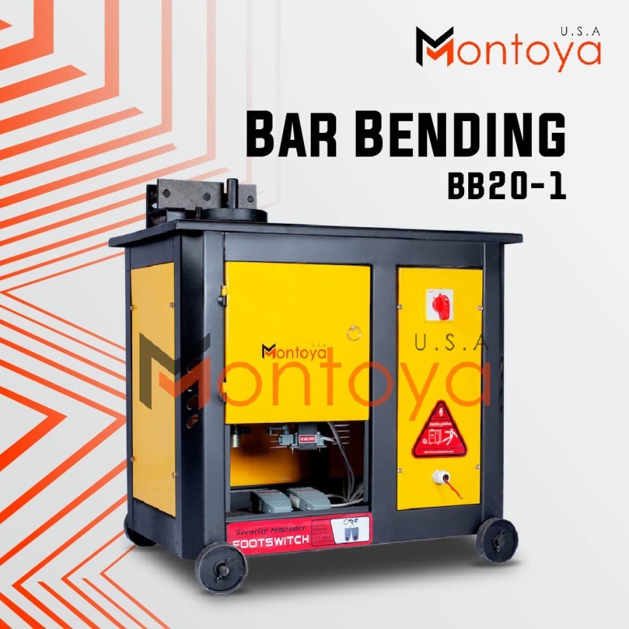 Jual MONTOYA Bar Bender Electric 1 phase 16mm BB 20-1 / Mesin Bar ...