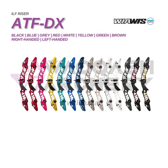 Jual WIAWIS ATF-DX 25" ILF RISER Recurve Bow Original | Shopee Indonesia