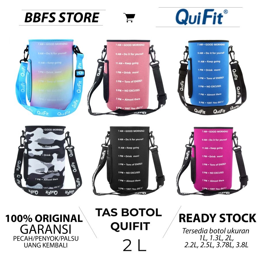 Jual Tas Botol Quifit 2L Original Tas Botol Viral | Shopee Indonesia
