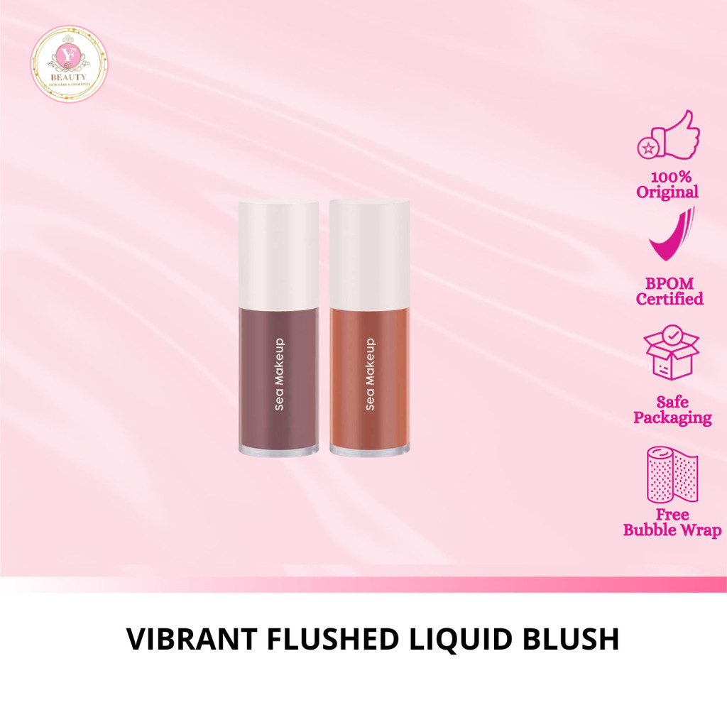 Jual YF BEAUTY Sea Makeup Vibrant Flushed Liquid Blush On Cair | Shopee ...