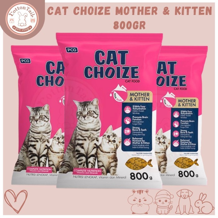Jual Cat Choize Mother & Kitten 800gr - Makanan Anak Kucing dan Induk ...