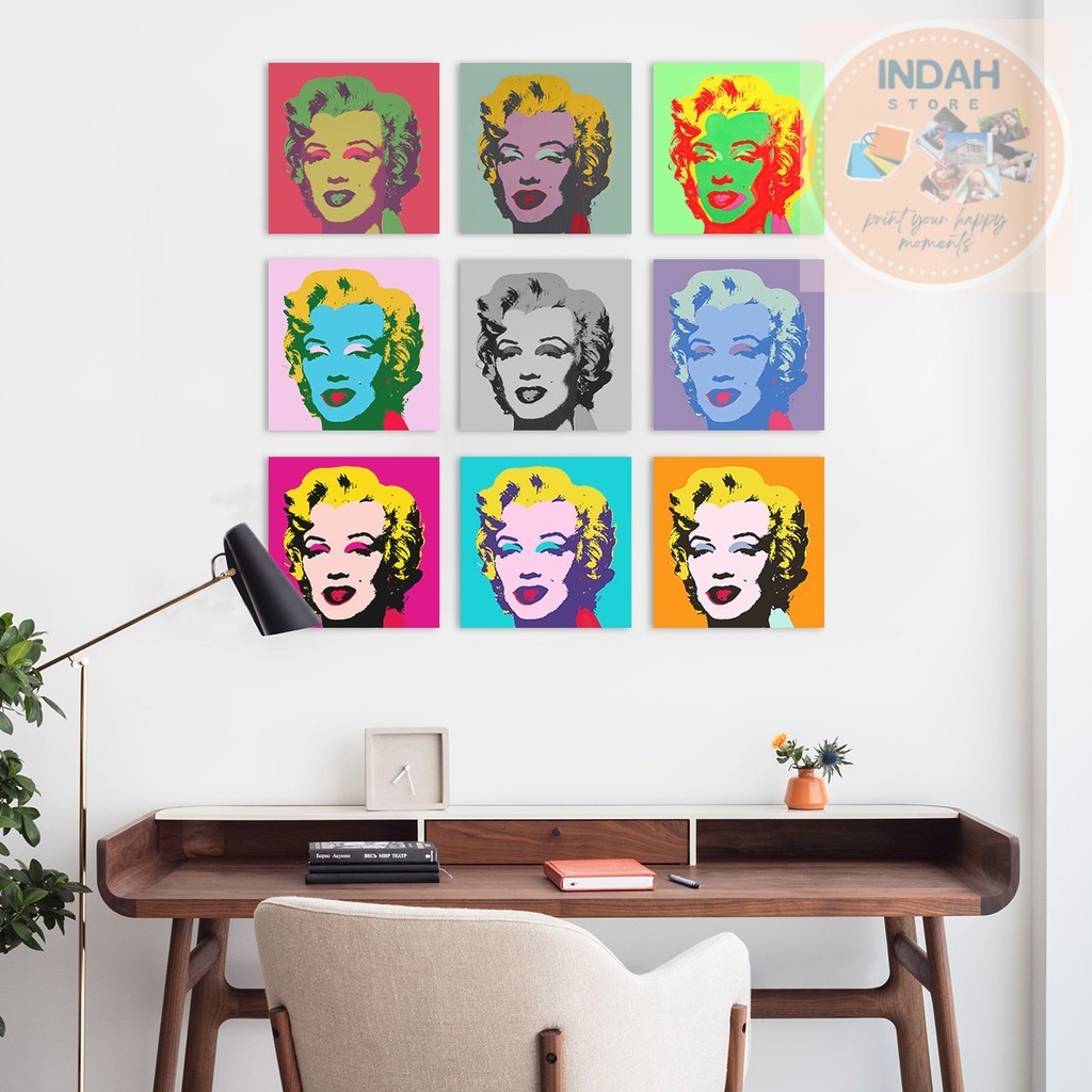 Jual Poster Dinding Desain Pop Art Popart Vintage Retro Wall Decor ...
