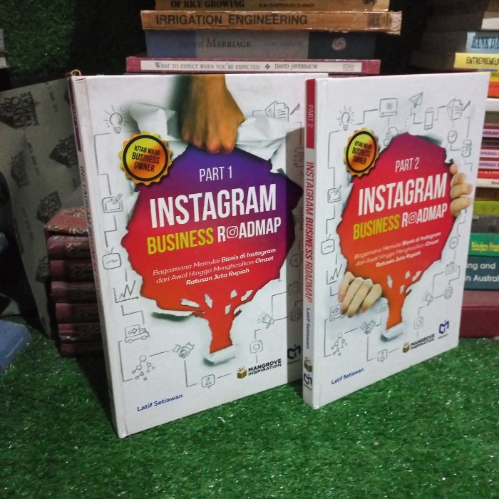 Jual Buku Instragram Business Roadmap Part 1 dan Part 2 original | Shopee Indonesia