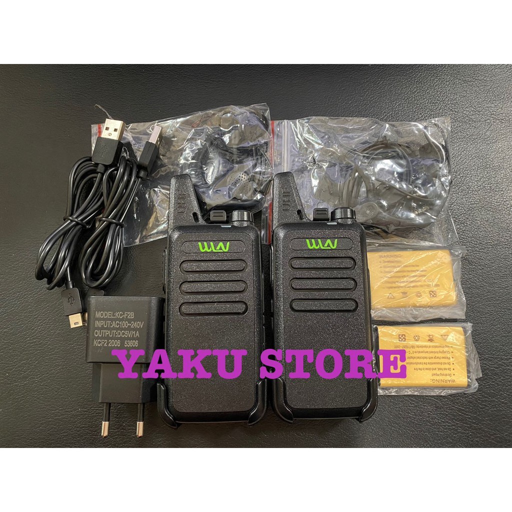 Jual HT Walkie Talkie handy Talky RADIO WLN C 1 KD-C1 isi 2 Unit UHF TwoWay WLN C1 HARGA ISI 2 ...