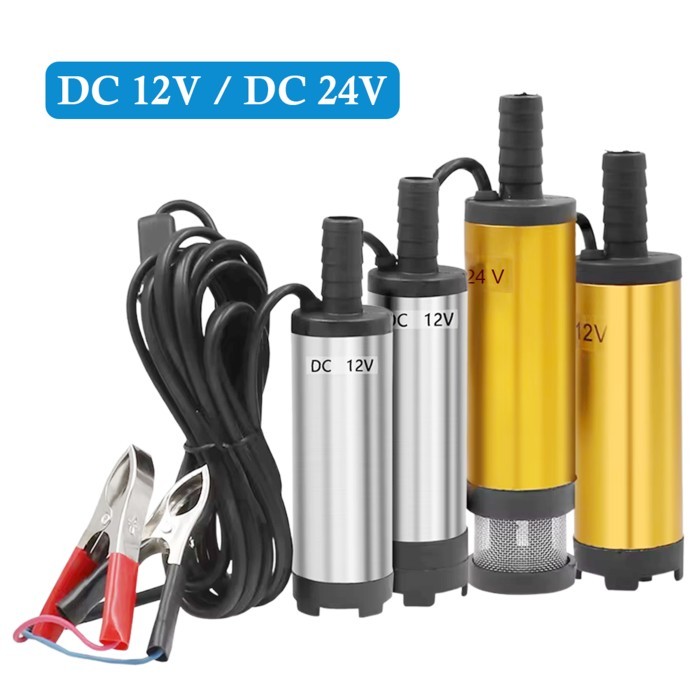 Jual Pompa Sedot Minyak Elektrik DC 12V 24V Transfer Pump Electric ...