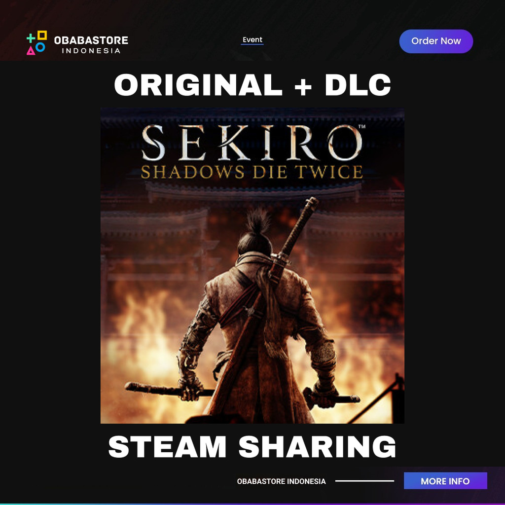 Jual Sekiro : Shadows Die Twice - GOTY Edition + DLC + Bonus Game | Steam Original Game | Shopee ...