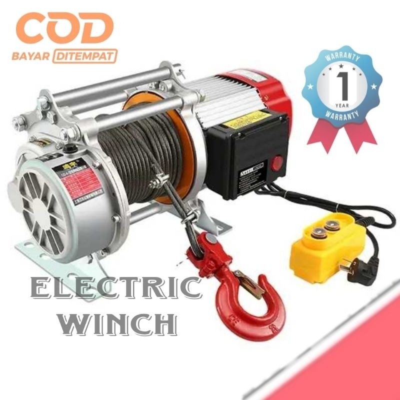 Jual Mini hoist electric winch 1500kg 30 meter 220v/1phase Nagasaki ...