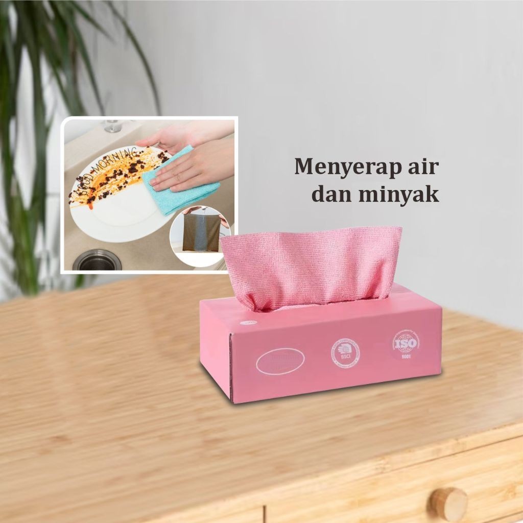 Jual SURIA Tisue Dapur Multifungsi Isi 20 Lembar Bisa Digunakan Kembali / SIRESIK BISA DICUCI ...