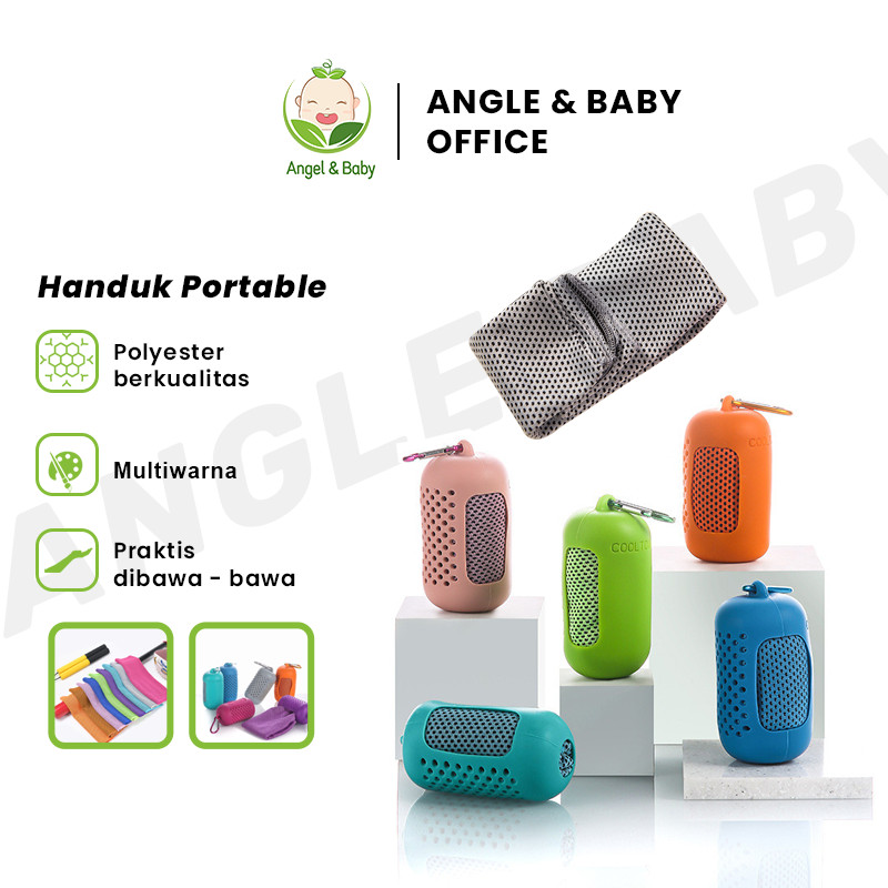 Jual ANGEL Quick Dry Towel Handuk Olahraga Dingin Microfiber Magic Cool ...