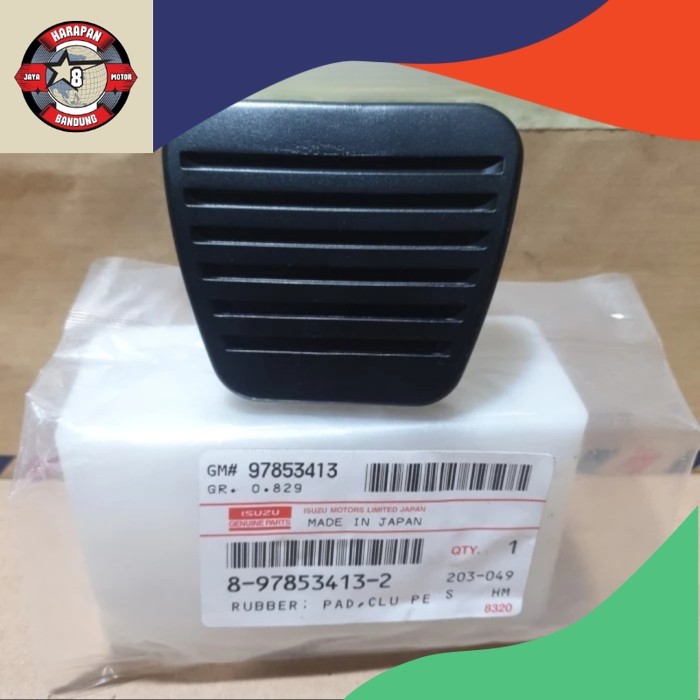 Jual KARET PEDAL REM ATAU KOPLING ISUZU NHR NKR NLR NMR ORIGINAL ...