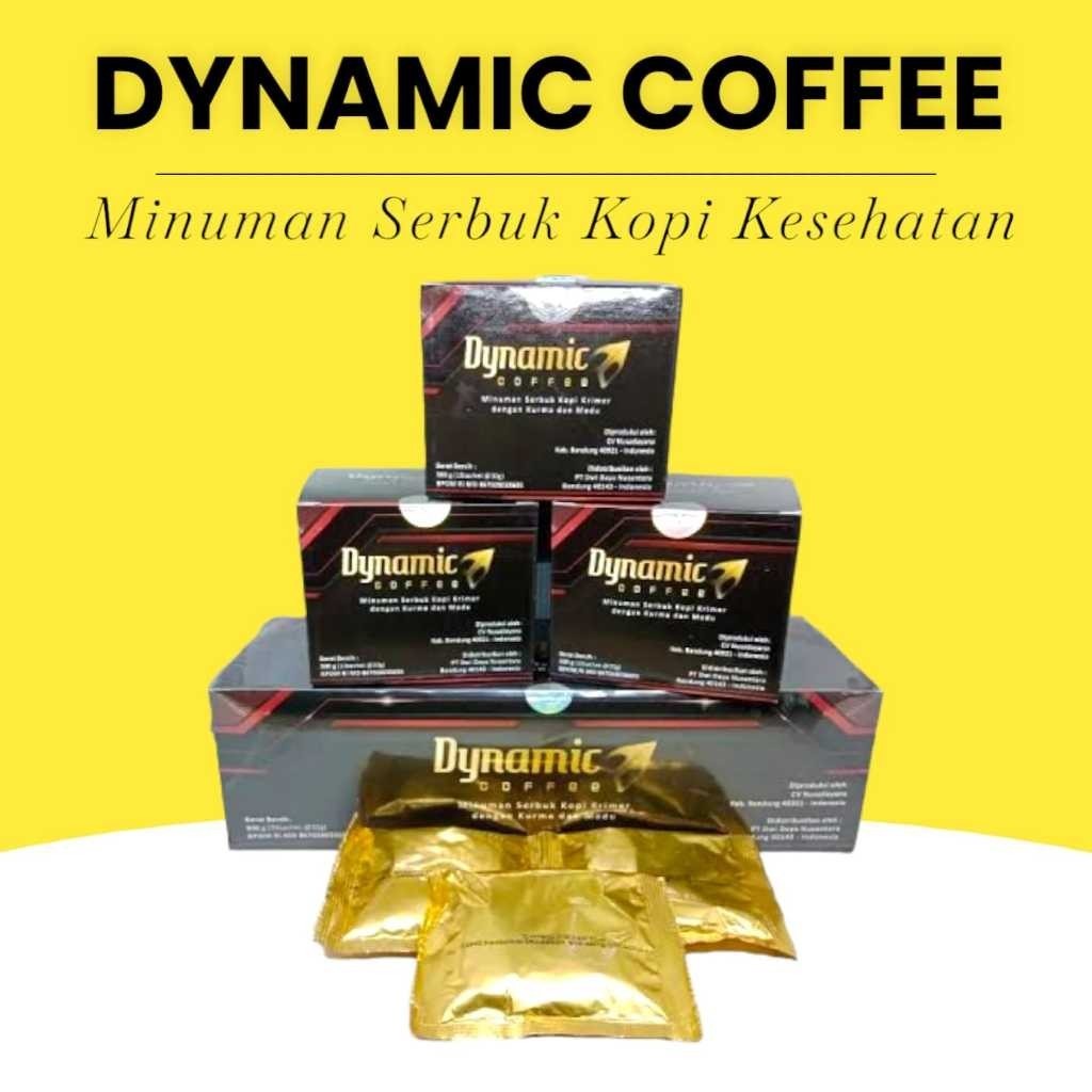 Jual DYNAMIC COFFEE 1 BOX ISI 10 SACHET ORIGINAL KEMASAN TERBARU ...