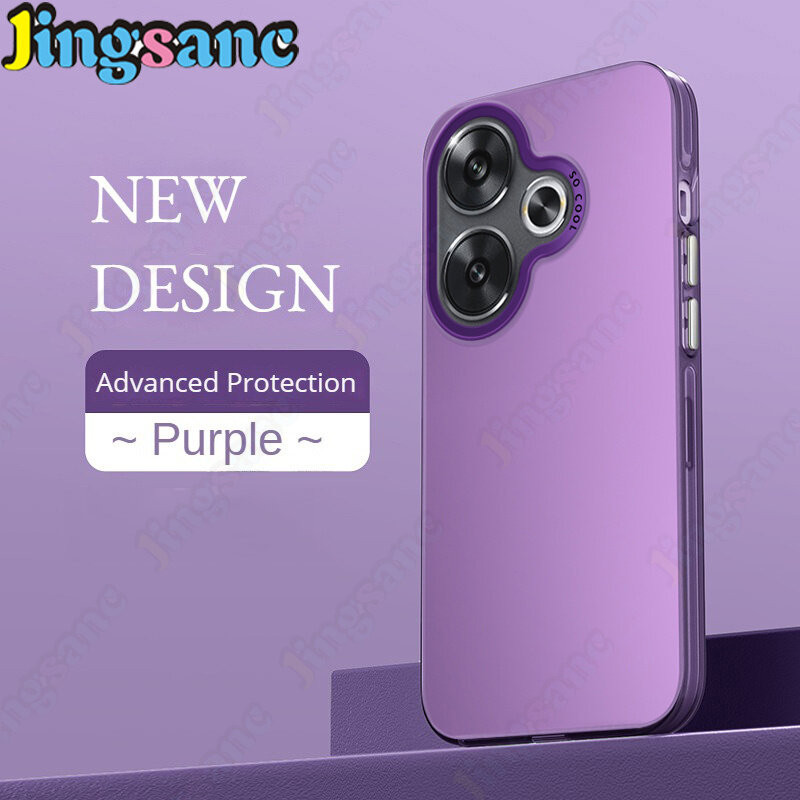 Jual For POCO F6 Pro 5G F6 5G X6 X7 F7 Pro Ultra 5G X6 5G casing Aurora color clash Skin ...