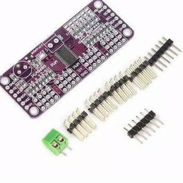 Jual PCA9685 mcu-pca9685 16 channel 12bit pwm servo driver i2c interface by Inspire id | Shopee ...