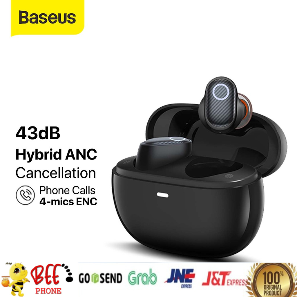 Jual Baseus Bowie WM05 True Wireless Bluetooth Earphone Earbuds TWS ANC ...