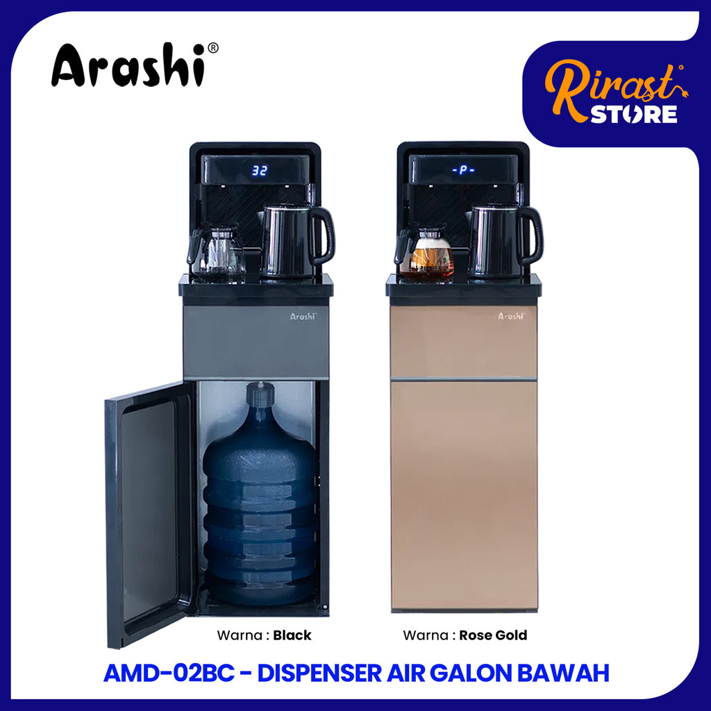 Jual RIRAST- ARASHI DISPENSER TINGGI GALON BAWAH MULTIFUNGSI REMOTE DINGIN, HANGAT, PANAS ...