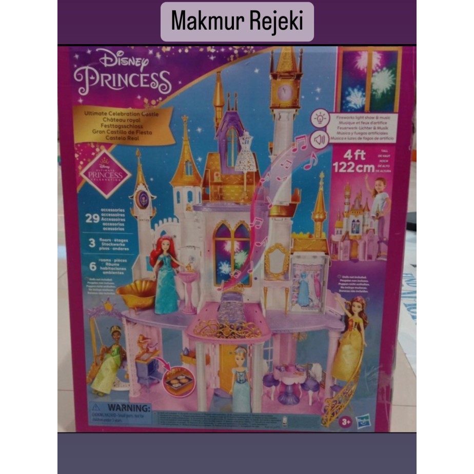 Jual Disney princess ultimate celebration castle original hasbro istana ...
