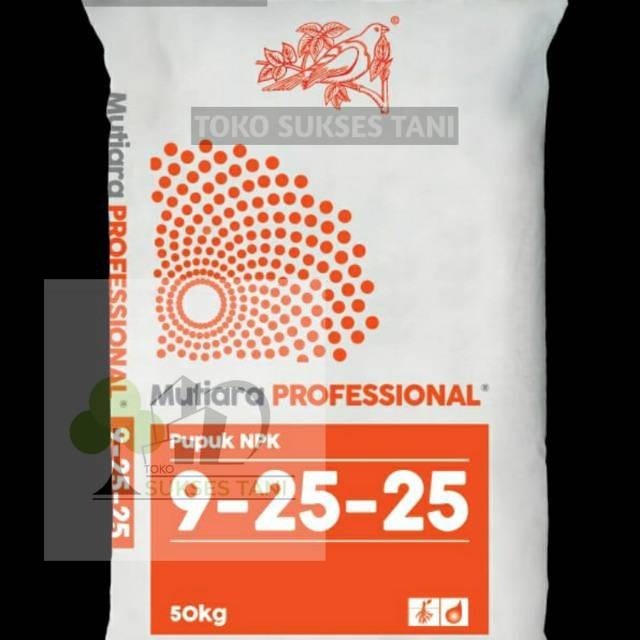 Jual Pupuk NPK 9 25 25 MUTIARA PROFESSIONAL dari meroke kemasan 50kg ...