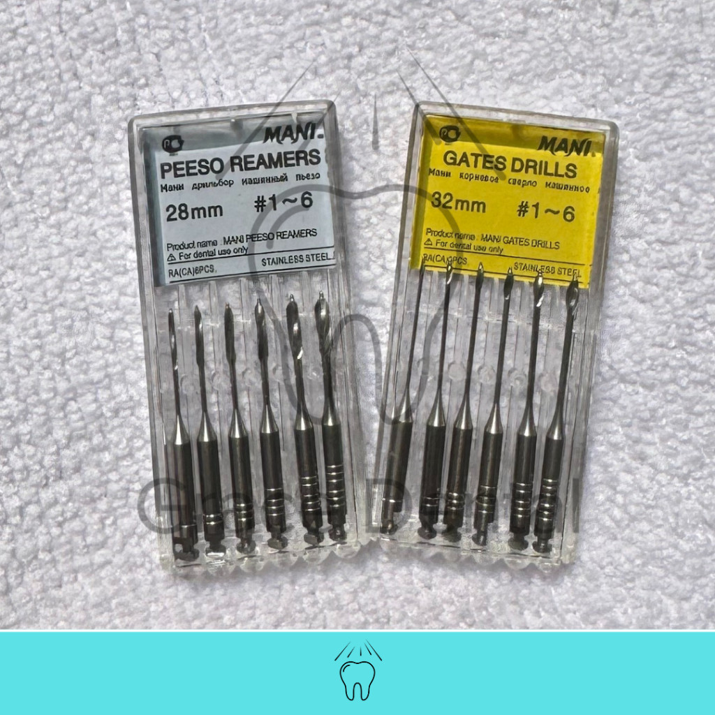 Jual Peeso Reamer Gates Glidden Dental Reamers Bur Mani | Shopee Indonesia