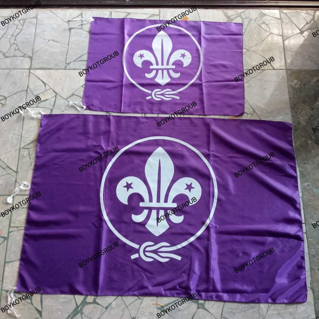 Jual bendera wosm / pandu logo terbaru bijian | Shopee Indonesia