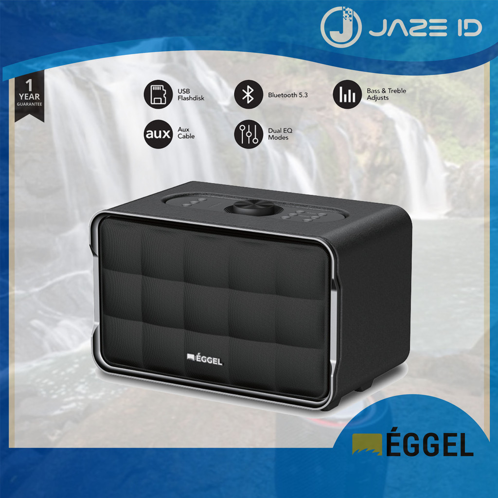 Jual Eggel Home 2 Bluetooth Speaker Passive Radiator HIFI | Shopee ...