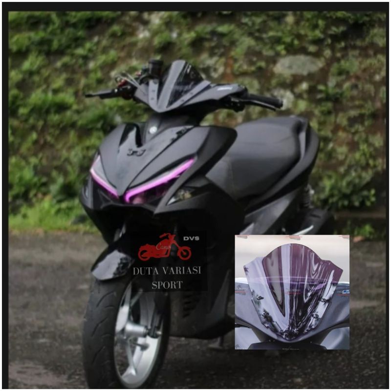 Jual Visor Aerox Windshield Aerox Model Scetbill Polos | Shopee Indonesia
