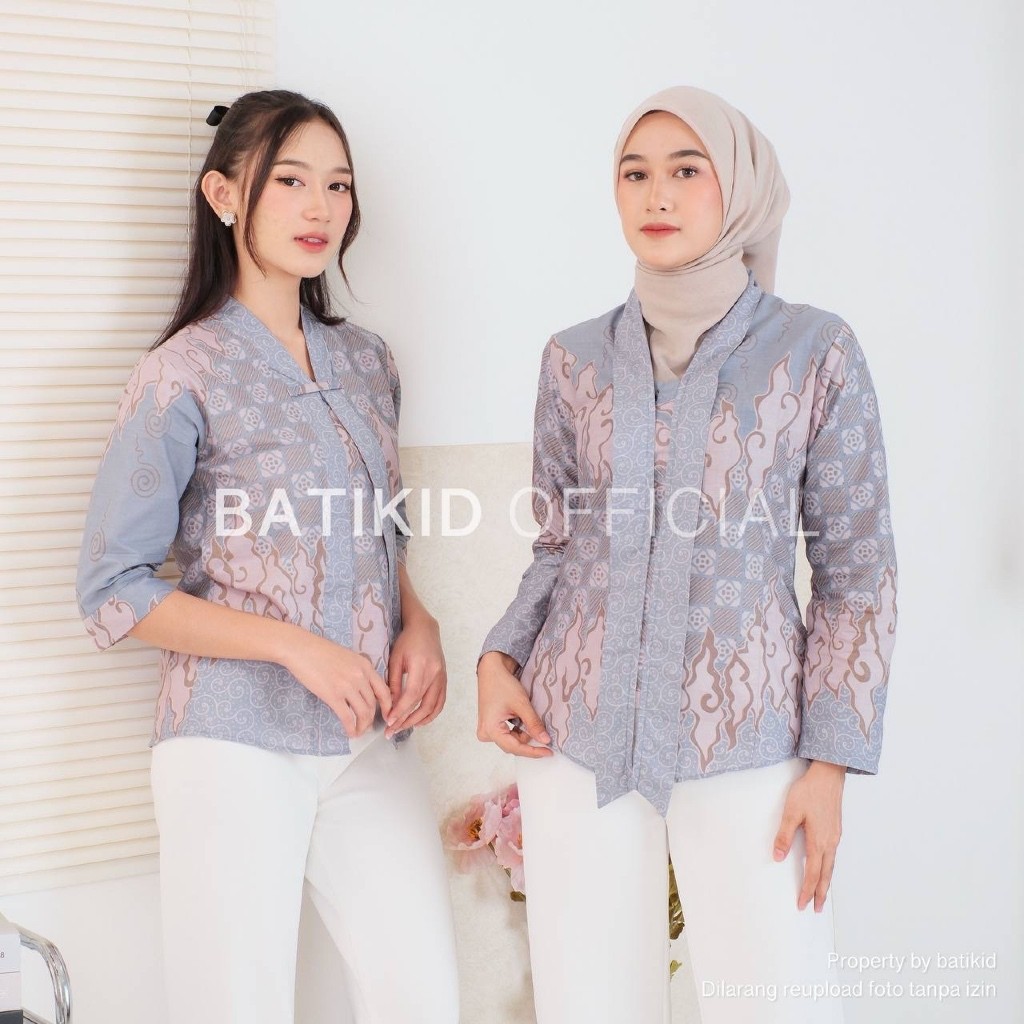 Jual Hattala Batik - ATASAN BATIK — BLOUSE BOLERO — BLOUSE KANCING ...