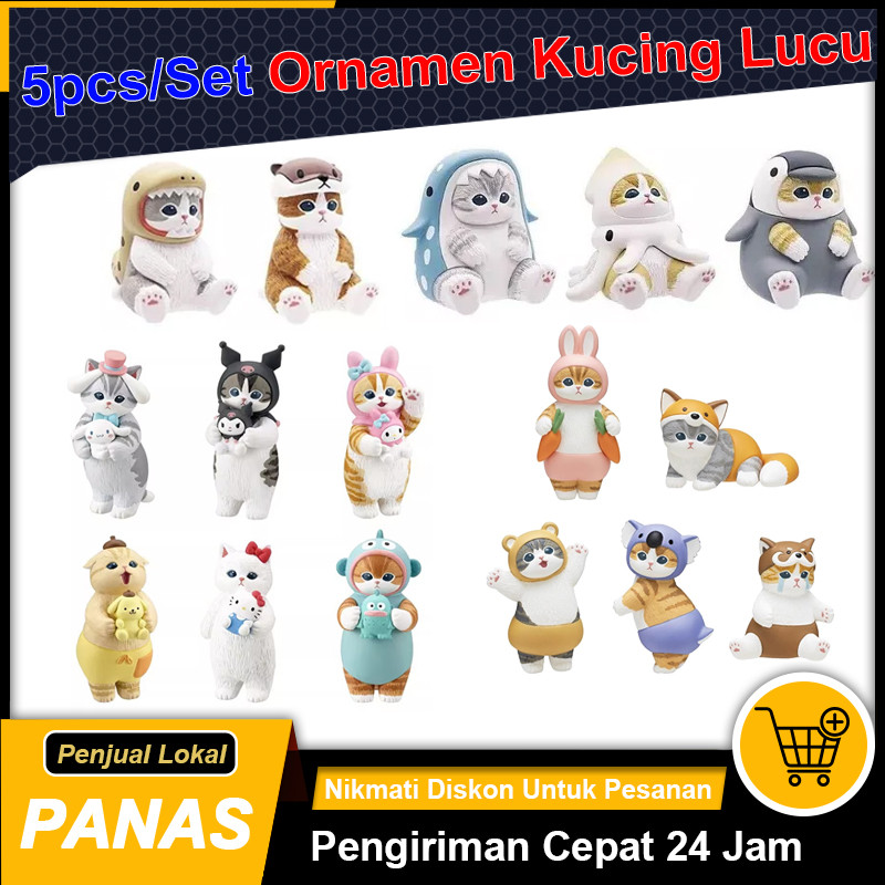 Jual Figure Mofusand Nyan Pants Ornamen Kucing Lucu | Shopee Indonesia