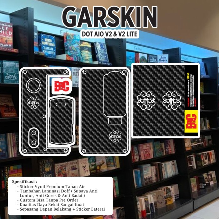 Jual Garskin Sticker Inner Dot V2 Terbaru by Ultimate Customitation ...