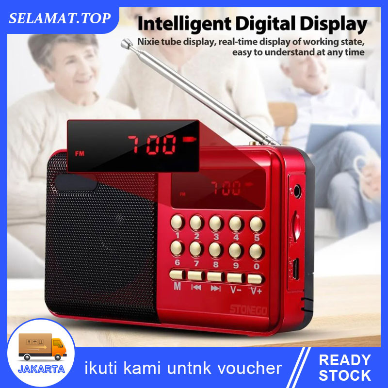Jual Radio Bluetooth JOC Digital FM/SD/USB/MP3 Player//Radio JOC//JOC ...