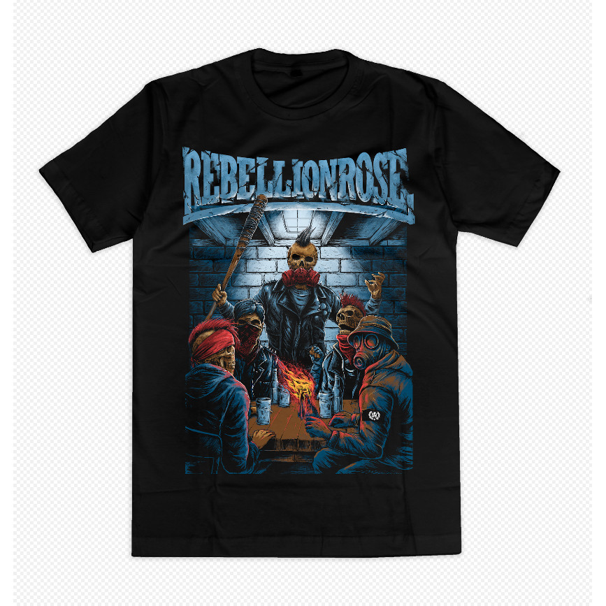 Jual Tshirt REBELLION ROSE - Live at ORIGINFEST (black) | Shopee Indonesia