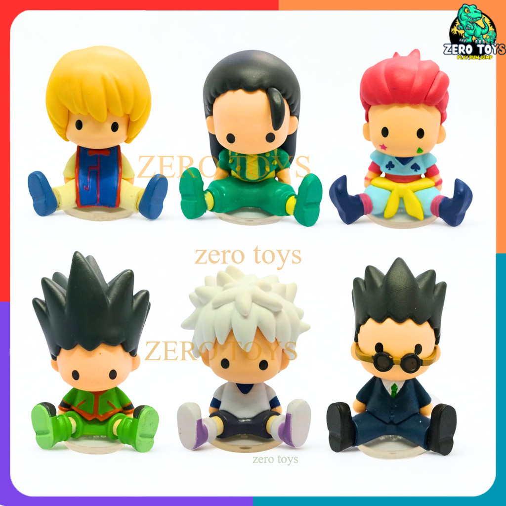 Jual Blind Box Figure Hunter X Hunter Petadoll Killua Gon Freecss ...