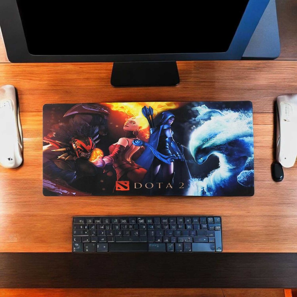 Jual Gaming Mouse Pad XL Desk Mat Motif DOTA 2 400x900x2mm | Shopee ...