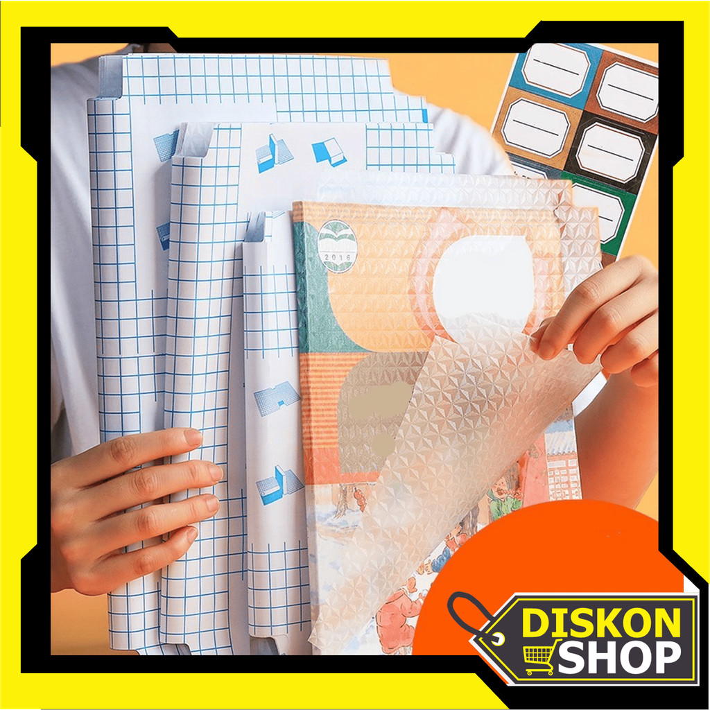 Jual Diskon Shop - S6665 Sampul Buku Sekolah / Film Pelindung Buku ...