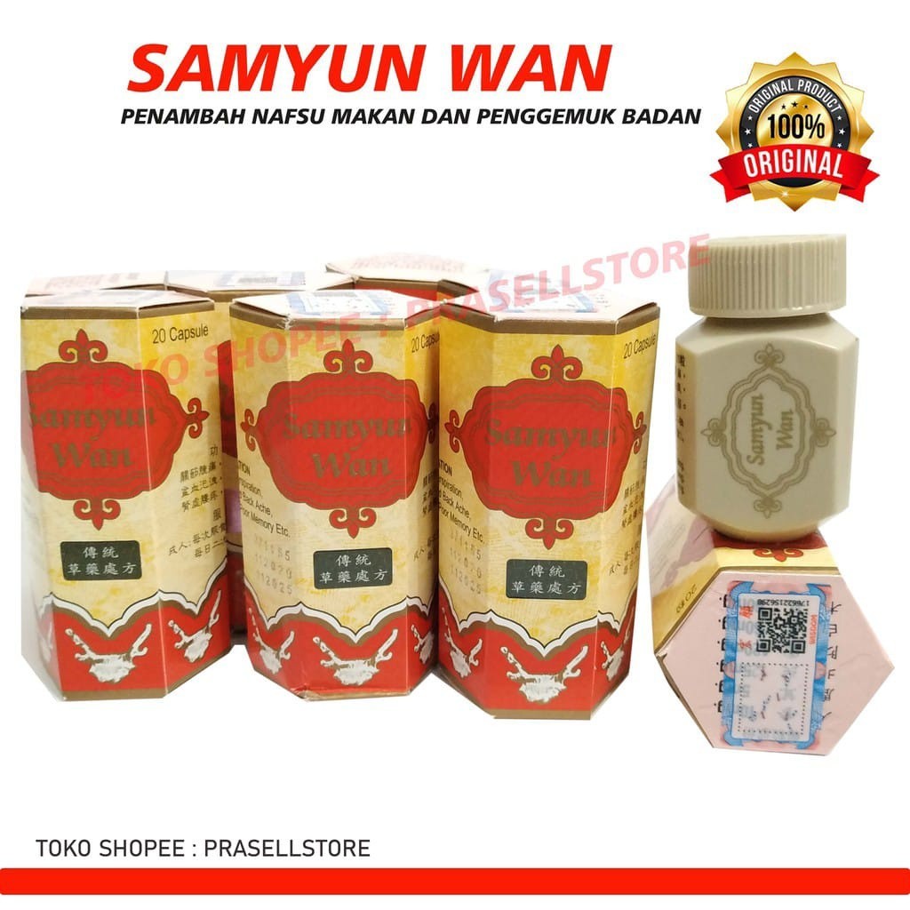 Jual HerbalStore72 - SamyunWan original barcode Memperbaiki Metabolisme ...