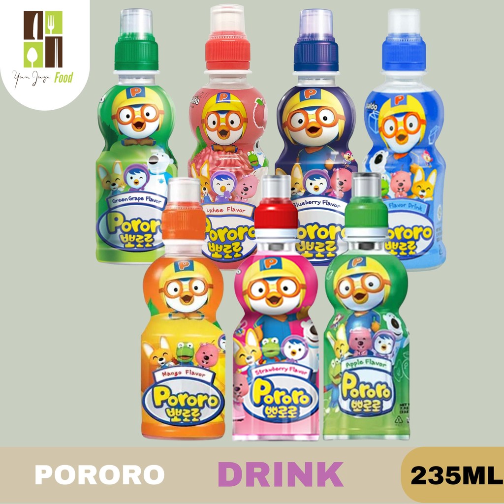Jual Pororo Drink / Minuman Rasa Buah Kemasan 235ml / Minuman Rasa Buah ...