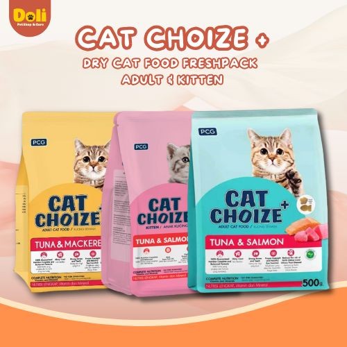 Jual Cat Choize Plus Makanan Kucing Adult Kitten Tuna CatChoize Plus ...